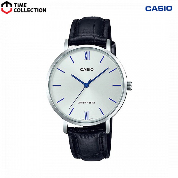 Casio Ltp Vt01l 7b1 Analog Leather Strap Watch For Women Shopee Philippines