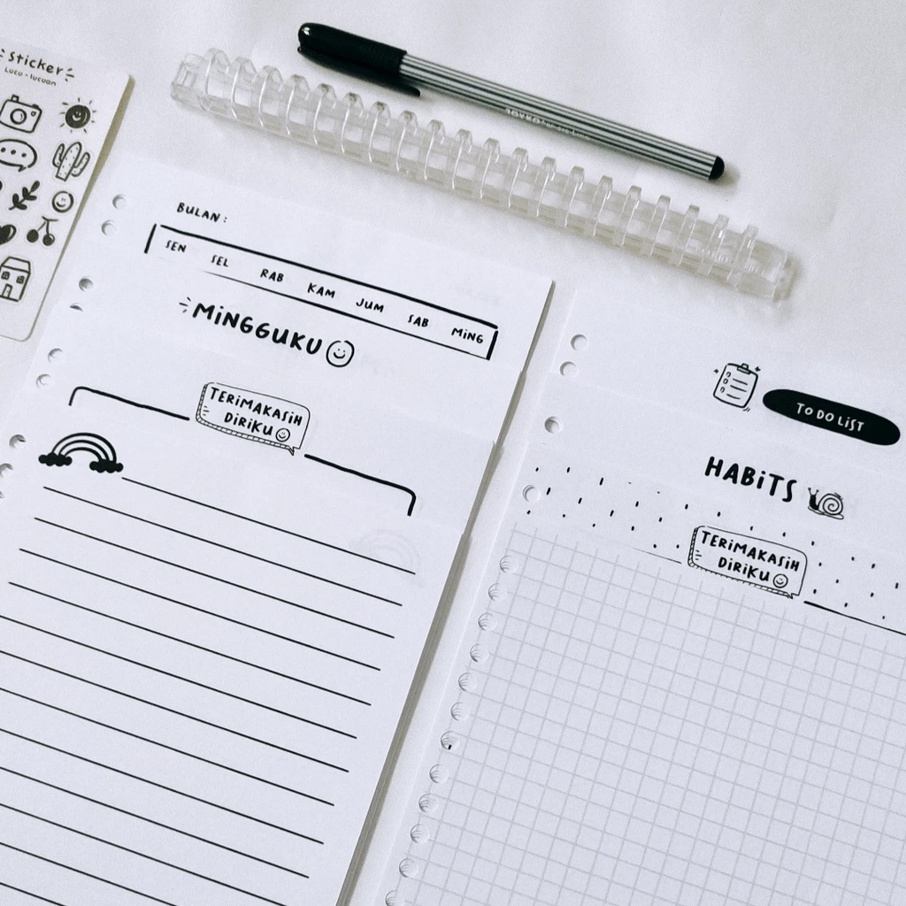 Secret Refill Binder Journal A5 / Fill Binder | Shopee Philippines