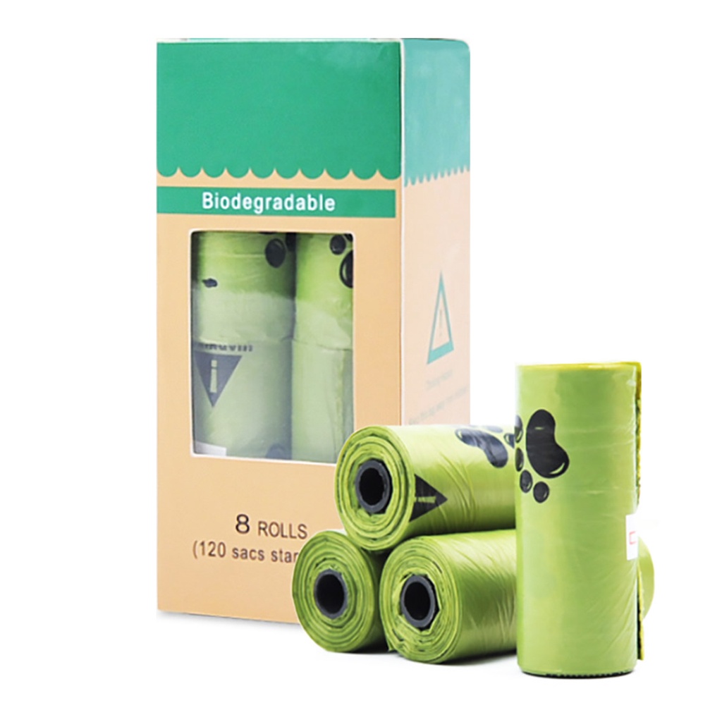 Biodegradable Dog Cat Poo Bag Pet Waste Poop 8s | Shopee Philippines
