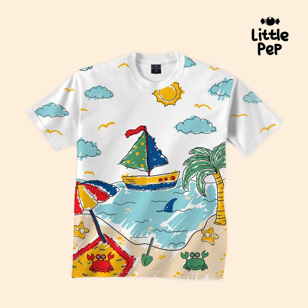 Little Pep - Beach kids drawing series - Best Edition Little Pep ...