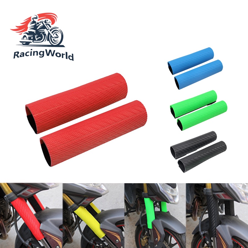 2PCS Fork Protector Rear Shock Cover PVC Material Para sa CRF YZF KTM ...
