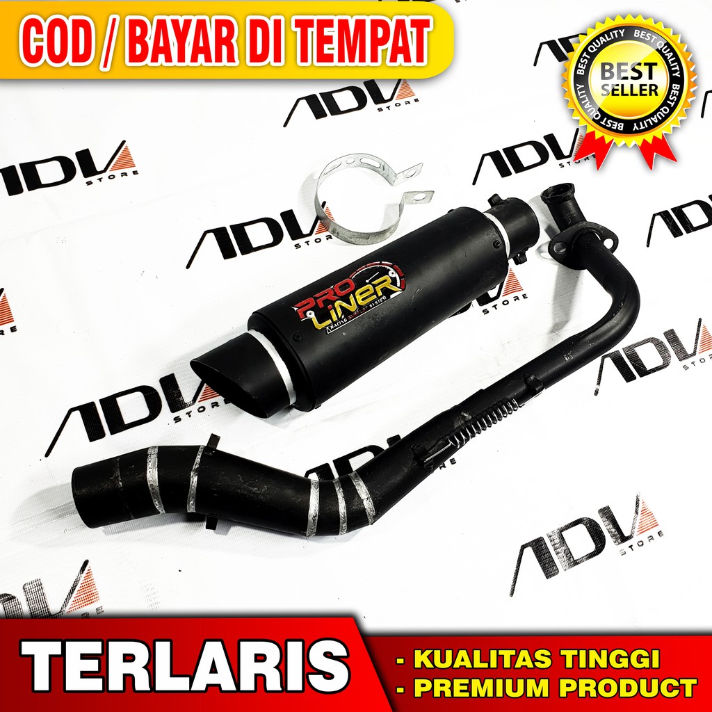 PROLINER RACING MATIC EXHAUST MIO SPORTY BEAT MIO J MIO M3 MIO GT ...