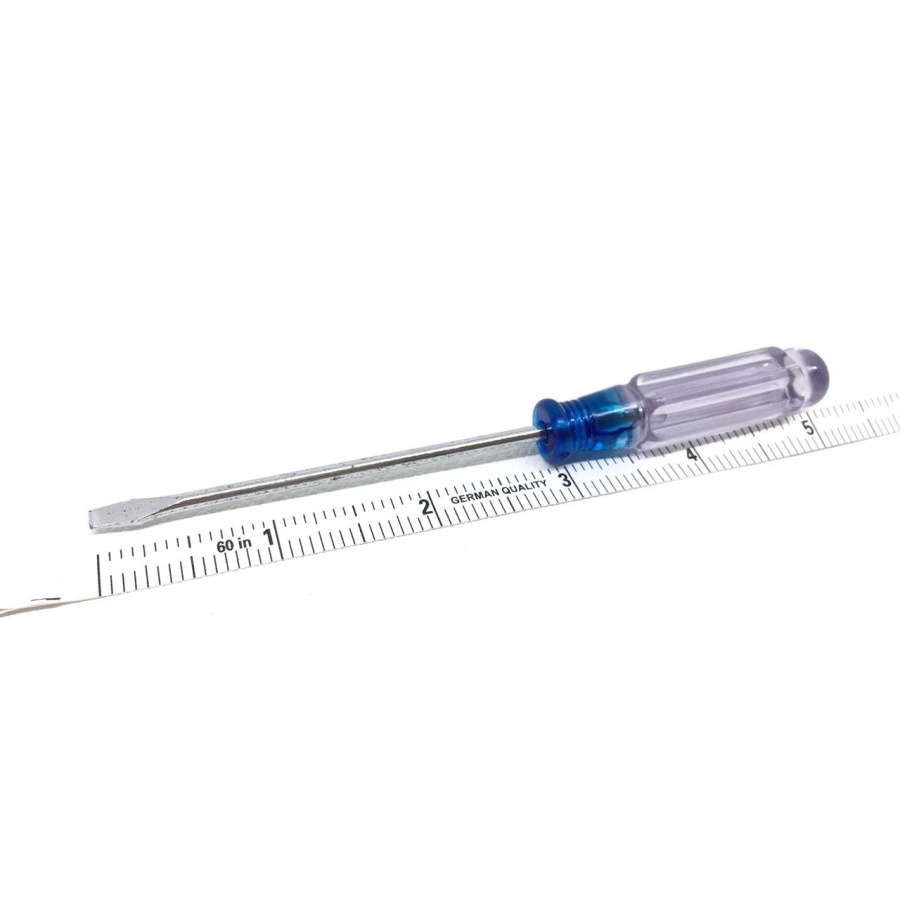 MESIN 3 inch Sewing Machine Screwdriver with Clear Handle / Minus ...