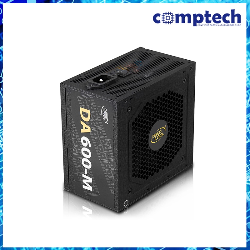 Deepcool DA600-M - 80 Plus Bronze 600W Power Supply Unit (Full Modular ...