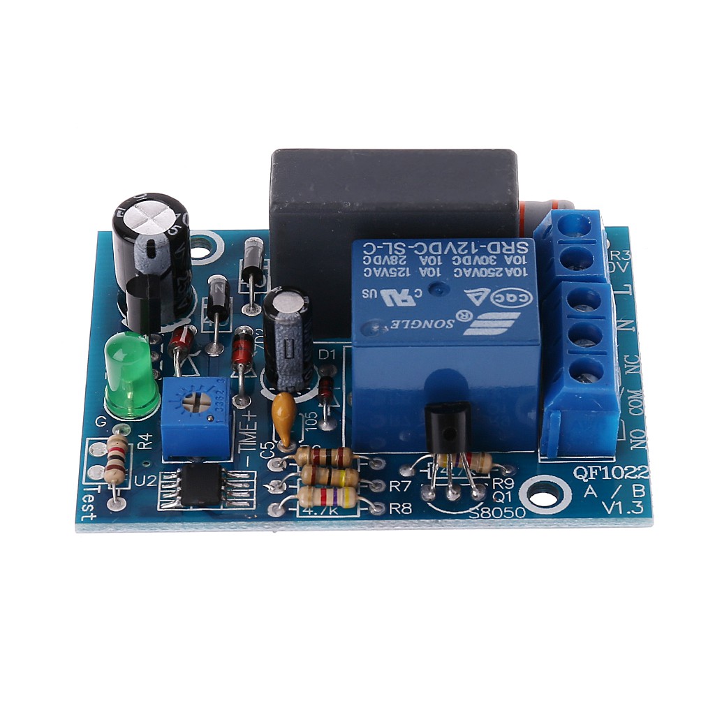 AC 220V Adjustable Timer Delay Switch Turn On/Off Time Relay Module set ...