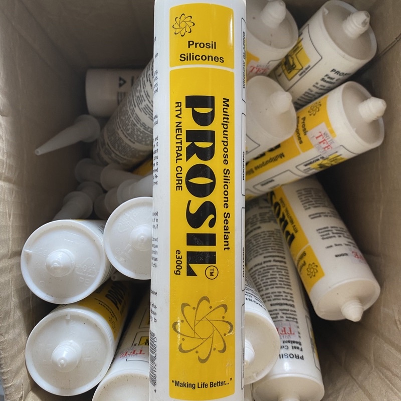 Prosil Multipurpose Silicon Sealant White 300g | Shopee Philippines