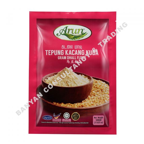 Arun GRAM DHALL FLOUR/Horse Bean FLOUR -500g (HALAL) | Shopee Philippines