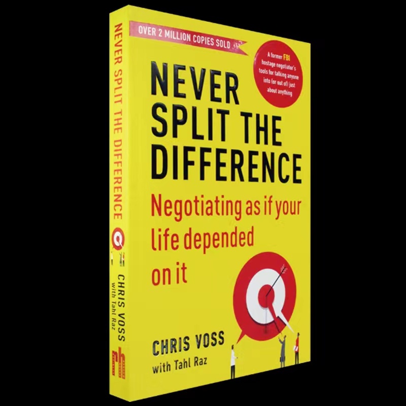 English Original Strong Negotiation Chris Voss Never Split the Difference | Shopee Philippines