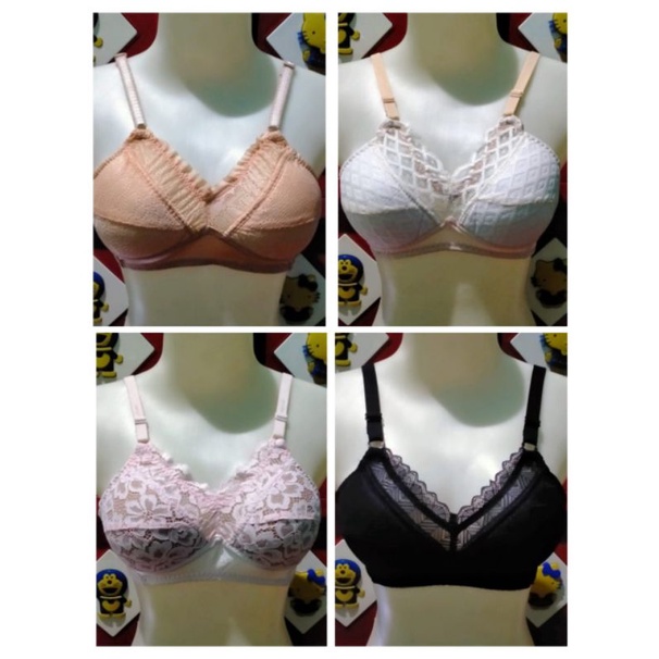 Women's BRA 34,36,38,40 Lace BRA | Shopee Philippines