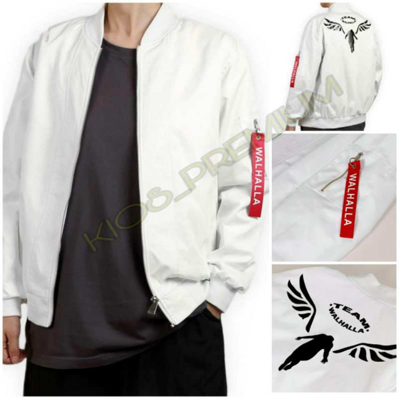 Valhalla Bomber Jacket Tokyo Revengers Team/Valhalla Bomber Jacket ...