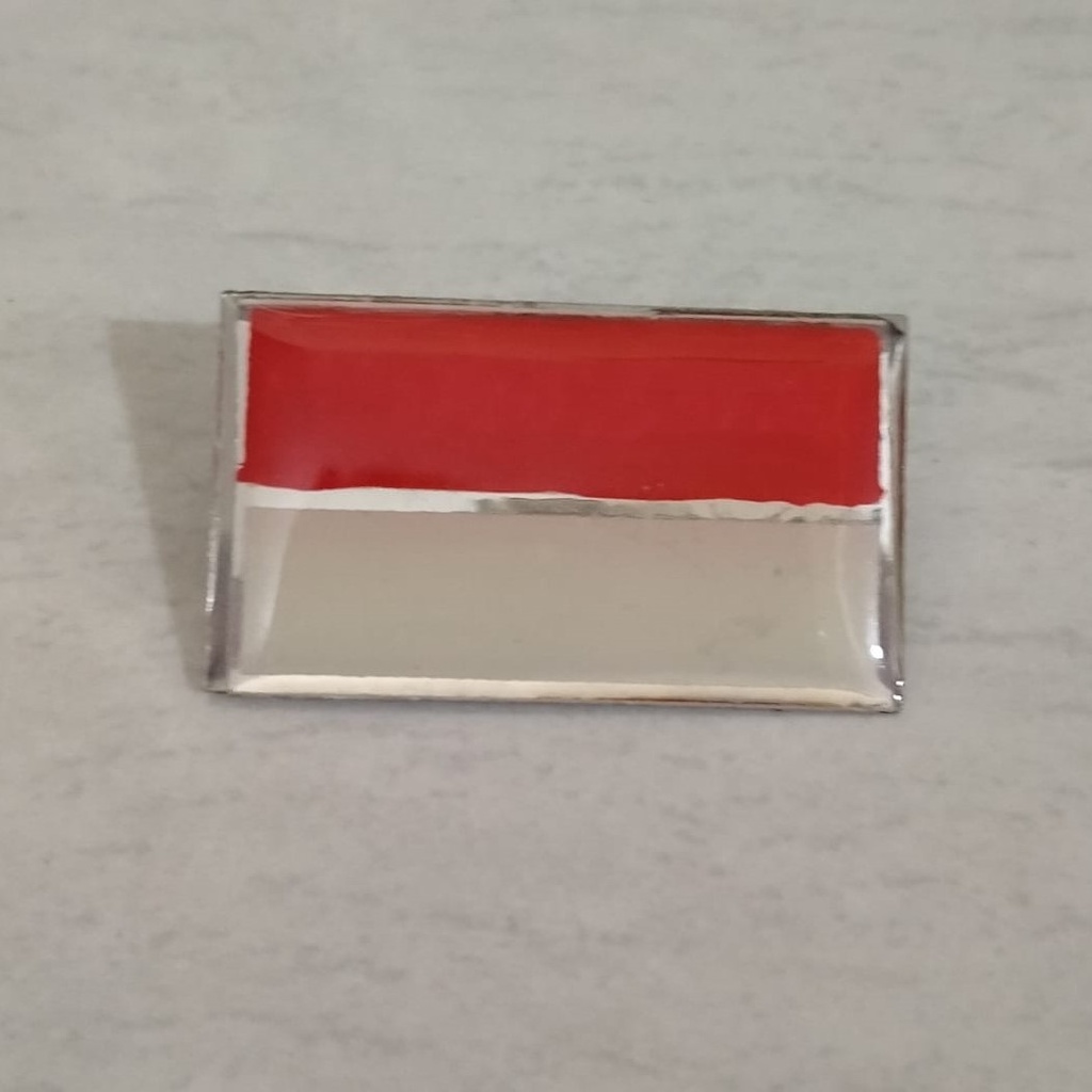 PUTIH MERAH Indonesian Flag Pin - Red and White Flag Pin | Shopee ...