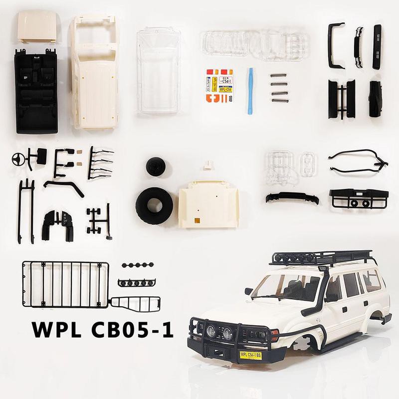 Wpl Cb05 -1 Four-wheel Drive Off-road High-speed Climbing RC Car Toy ...