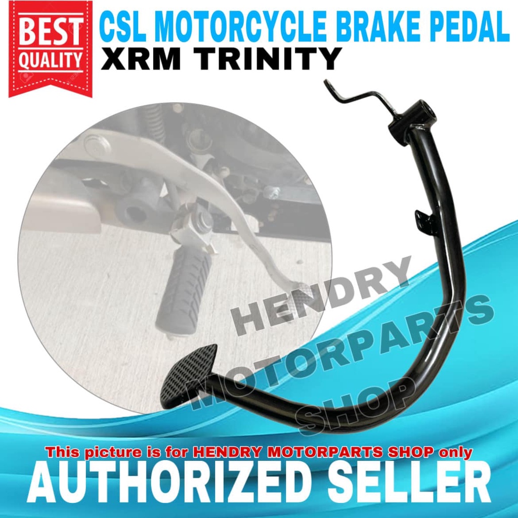 HDR BRAKE PEDAL ALLOY FOR HONDA XRM TRINITY MOTORCYCLE JAPAN QNALITY ...