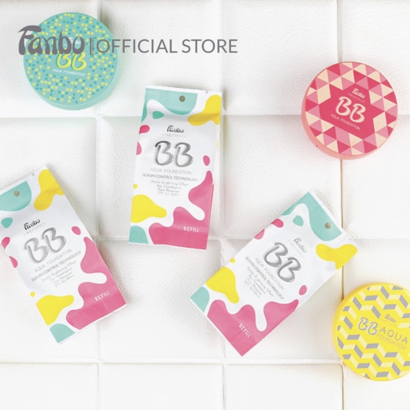 Fanbo Bb Cushion Precious Aqua Series 13gr/Refill Available | Shopee ...