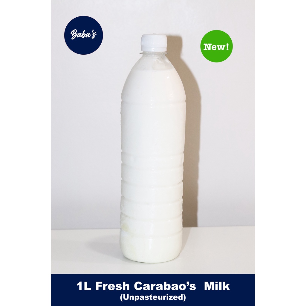 1L Fresh Carabao's Milk (Raw) [Greater Manila Only | Express Delivery ...