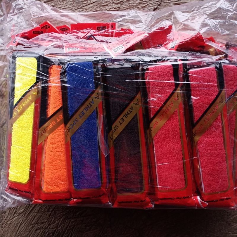 Original ATHLET TOWEL badminton Racket Grip 5LSN (1 PACK) | Shopee ...