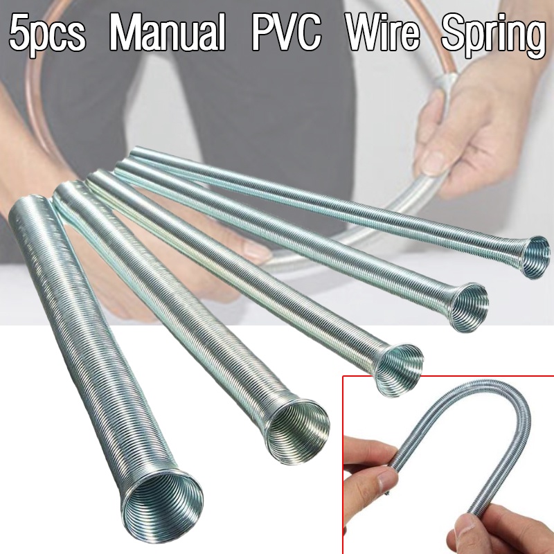 5Pcs Spring Tube Benders 1/4'' 5/16'', 3/8'', 1/2''and 5/8'' For Copper ...