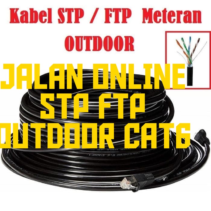 Stp Outdoor LAN Cable - FTP Cat6 Spectra 40M Cat 6 | Shopee Philippines