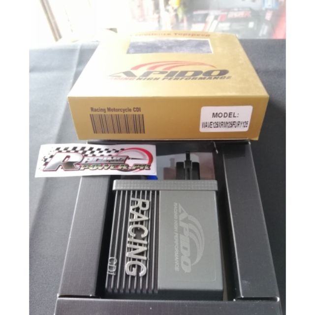APIDO RACING CDI wave125 xrm125 FURY125 or wave 125 S 6pins no limiter ...
