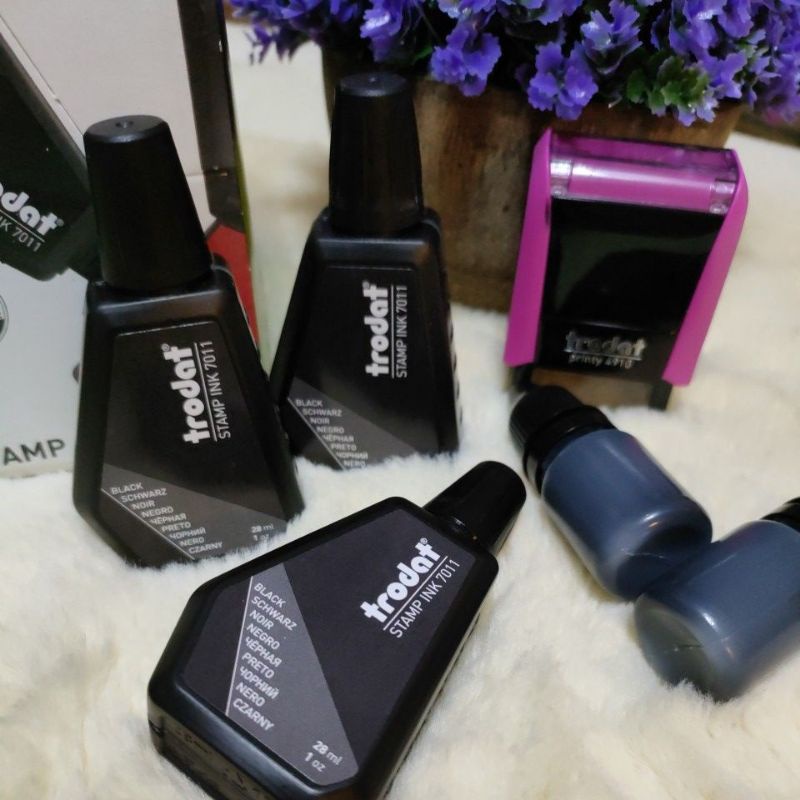 Trodat Ink Refill 28ml/ 10ML TRODAT INK FOR YOUR STAMP | Shopee Philippines