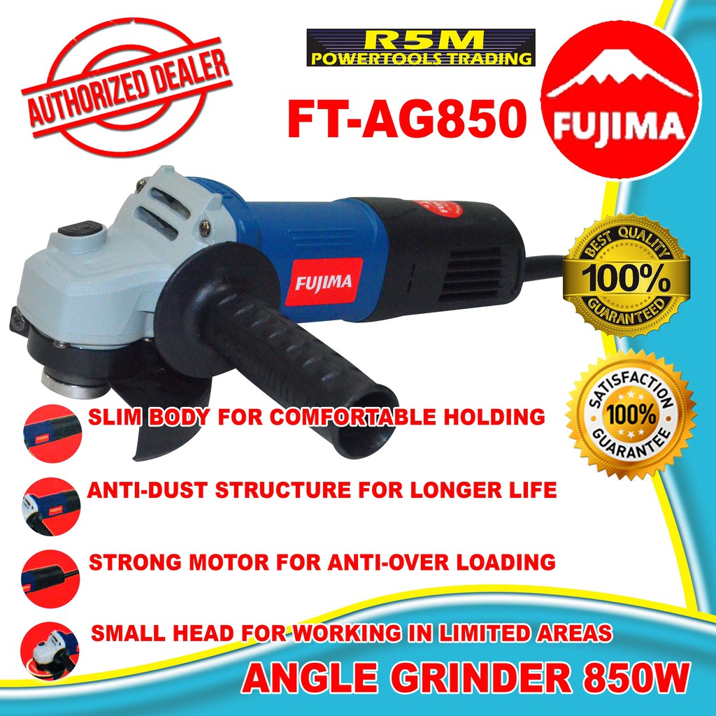 FUJIMA JAPAN ANGLE GRINDER 4" 850WATTS | Shopee Philippines