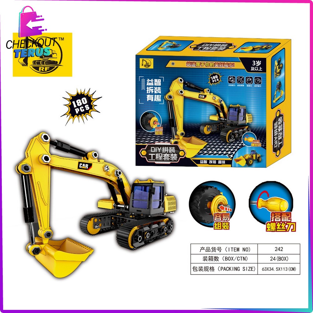 Ct M142 Heavy Equipment Construction TRUCK Toy Beko EXCAVATOR LOADER ...