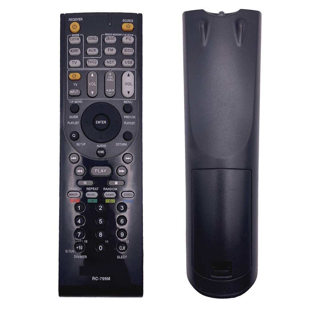 RC-803M Replaced Remote Control for Onkyo AV Receiver TX-NR609 TX-NR609B HT-S7409 HT-S8409 ...