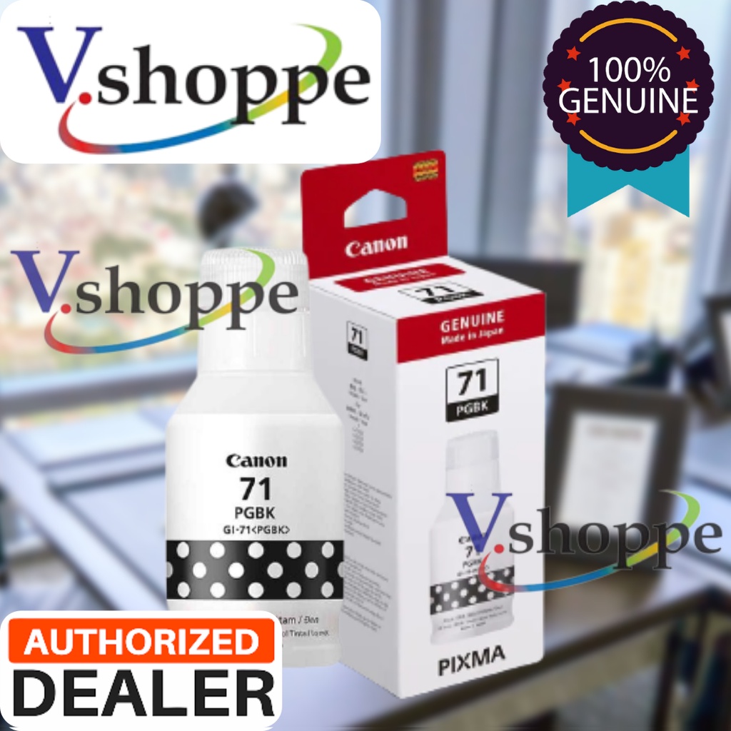 Ink Canon GI-71 / GI71 / GI 71 Black : PIXMA G1020 / G2020 / G2060 ...