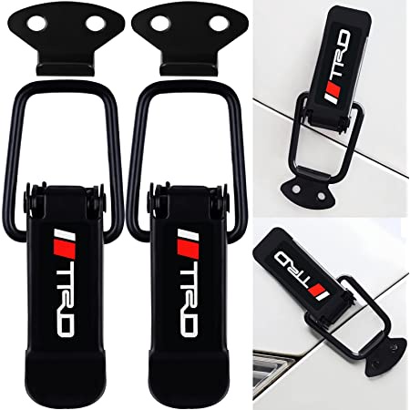 2PCS QUICK RELEASE TOYOTA CAR BUMPER CLIP SECURITY LOCK HOOK FASTENERS ...