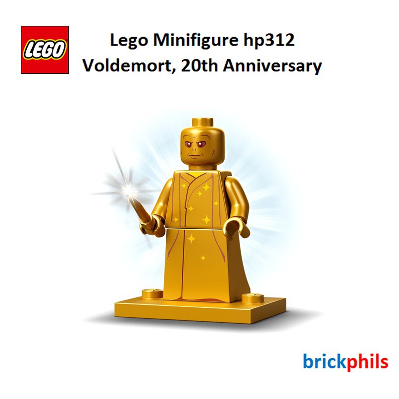 Lego HP Minifigure hp312 - Voldemort, 20th Anniversary | Shopee Philippines