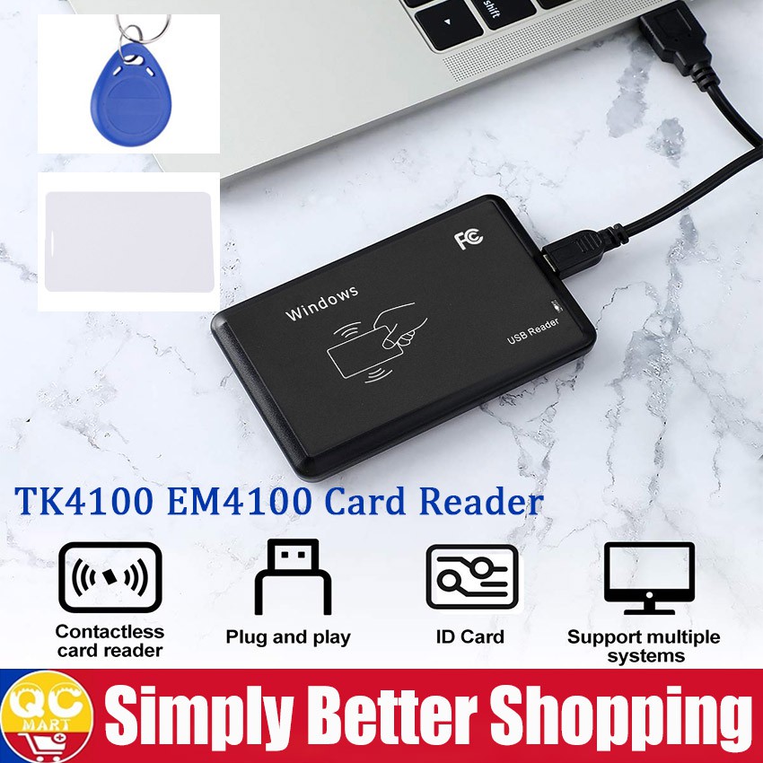 125KHz Card Reader ID Card Reader RFID Proximity Smart EM Card ID ...