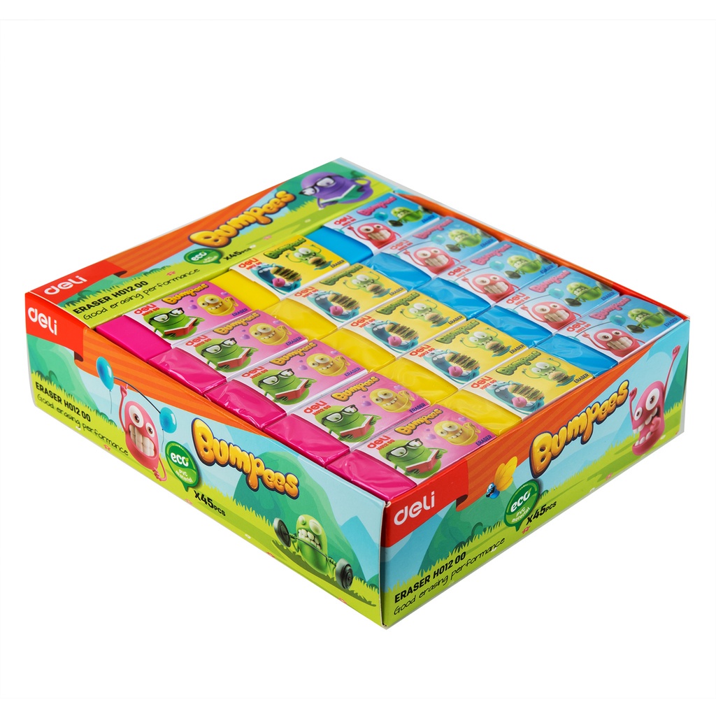 Deli EH01200 Small Cartoon Theme Eraser (Mixed) | Shopee Philippines