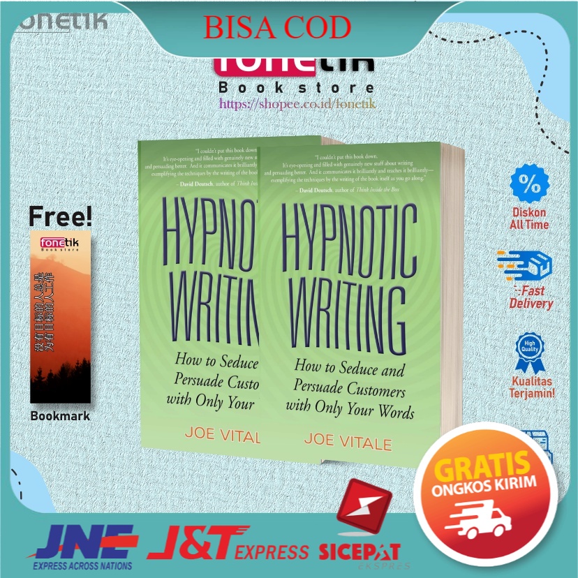 Hypnotic Writing - Joe Vitale (English Version) | Shopee Philippines