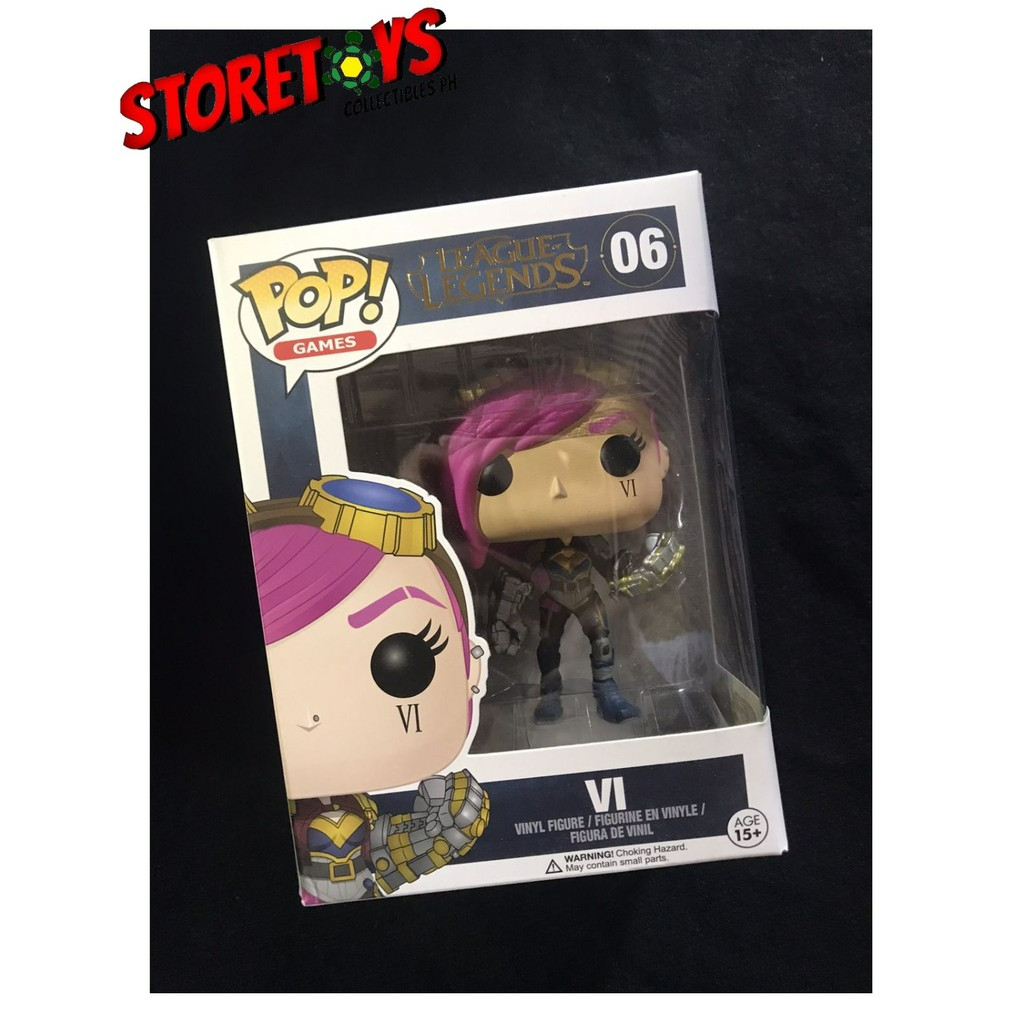 Funko Pop Vi League of Legends Original Riot Games Merchandise LOL Wild ...