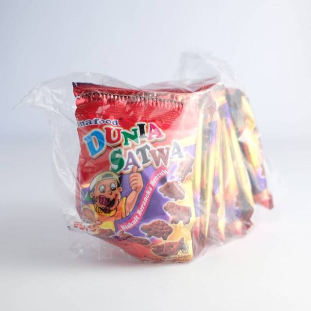 Inafood Dunia Satwa Biscuits Pack (10pcs x 17gram) | Shopee Philippines