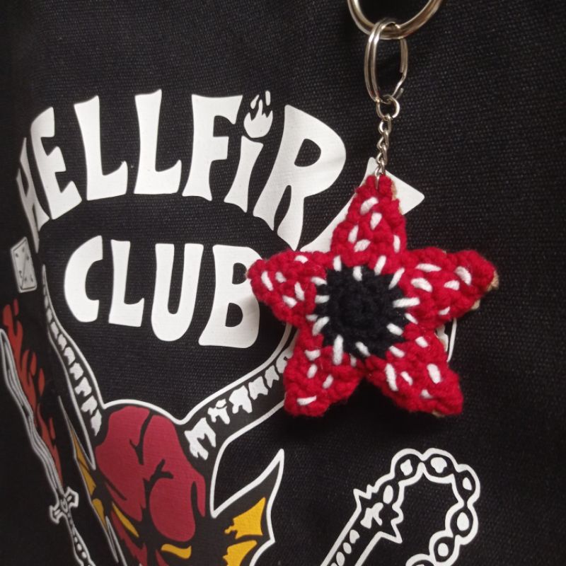 Demogorgon Crochet Keychain by Artanya (Stranger Things merchandise ...