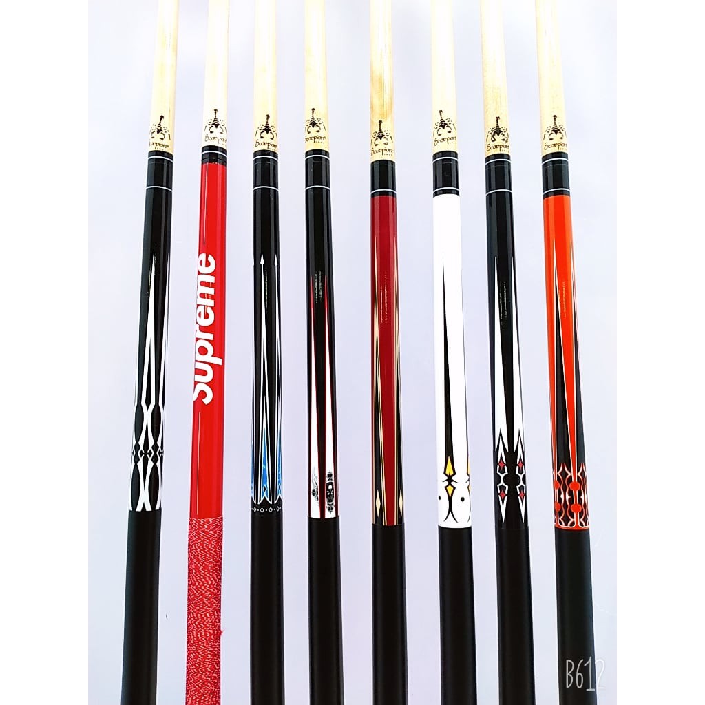 billiard scorpion cue stick 1pc. with free softcase MAPLE AND ASHWOOD ...