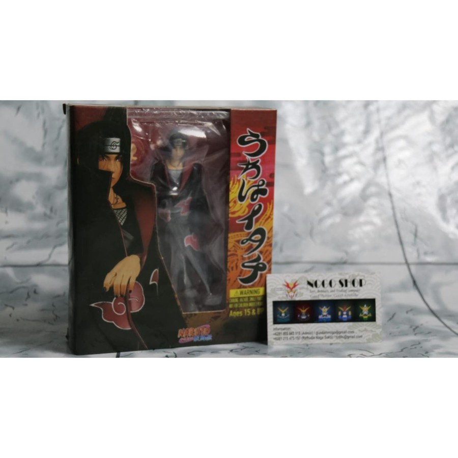 Shf Itachi Uchiha Sasuke Naruto Shippuden Akatsuki Figure NEW MIB 6 ...