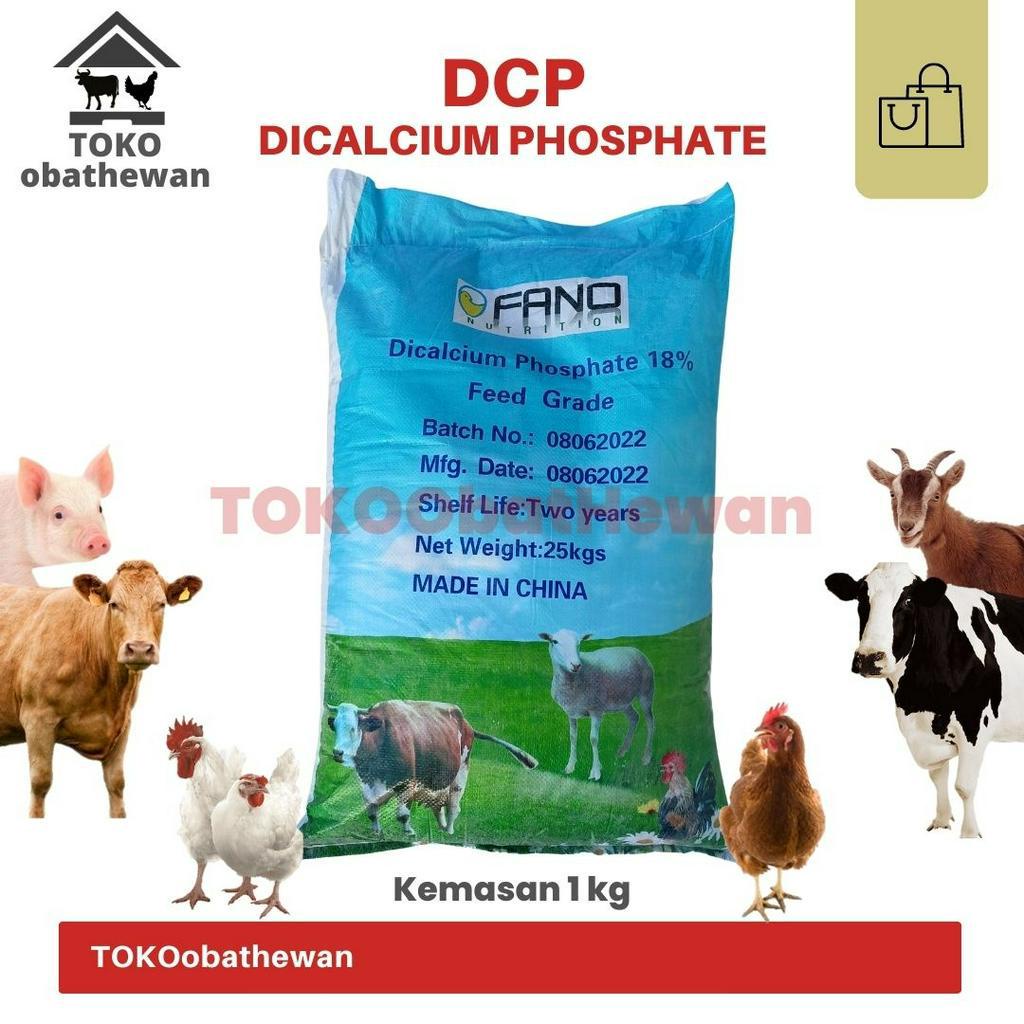 Dcp 1kg - DICALCIUM PHOSPHATE - Calcium Chicken Cow Goat Sheep | Shopee ...