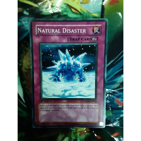 Yugioh TCG Natural disaster | Shopee Philippines