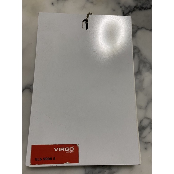 home lifeGlossy white formica sheet GLS 9998 S used on the wall ...