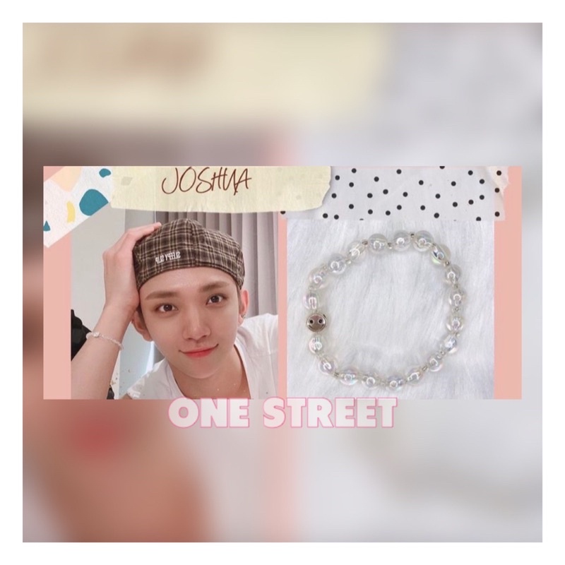 KPOP Inspired Beaded Bracelet Seventeen Joshua Smiley [ Bead Accessory ...