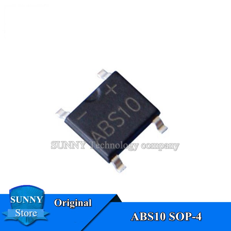 100Pcs Original ABS10 SOP-4 1A/1000V Bridge rectifier New Original ...