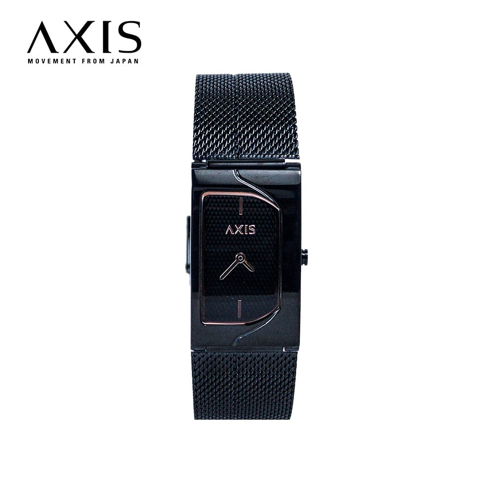 Axis Olivia Black Stainless Watch For Women AH2340-0202 | Shopee ...
