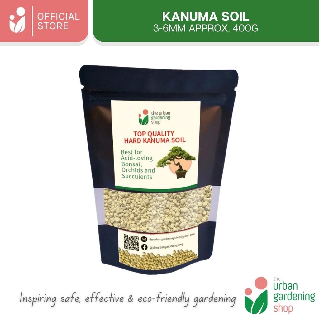 THE URBAN GARDENING SHOP 1-liter Kanuma Soil Best Substrate For Bonsai ...