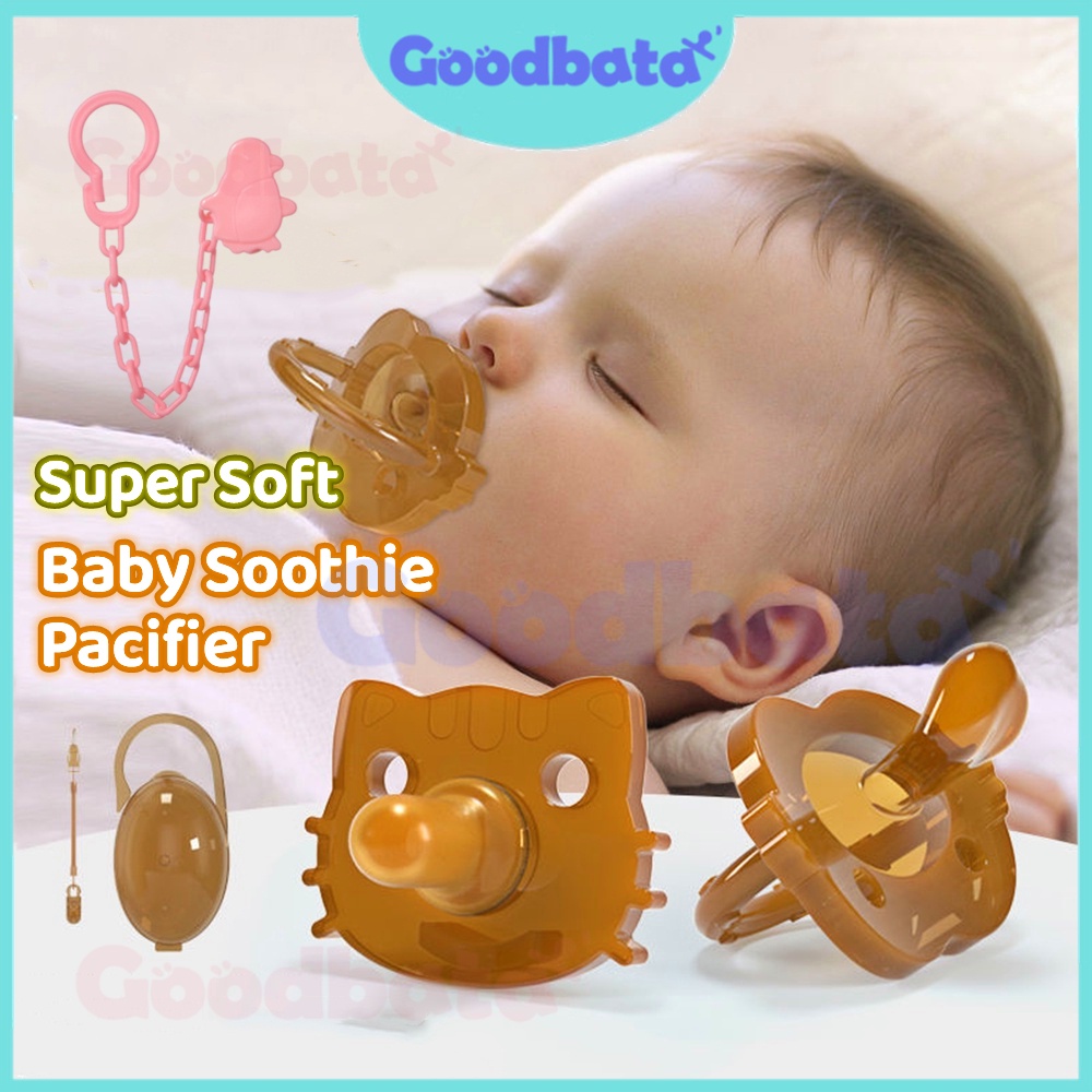 Ready Stock Silicone Newborn Baby Nipples Teether Pacifier Full ...