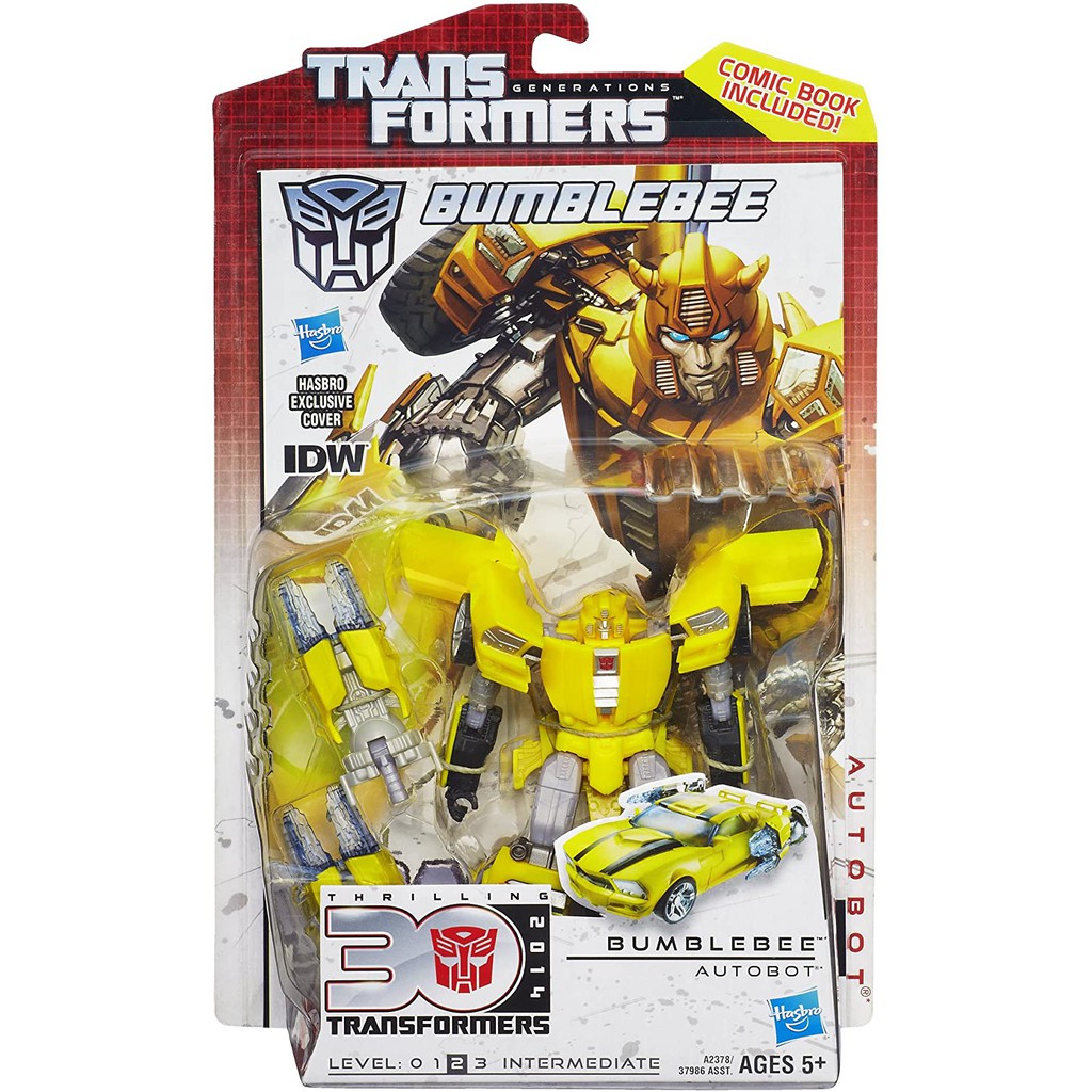 Transformers Generations Deluxe Class Bumblebee Action Figure | Shopee ...