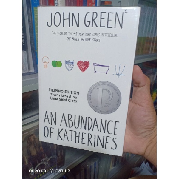 AN ABUNDANCE OF KATHERINES by JOHN GREEN (FILIPINO EDITION) | Shopee ...