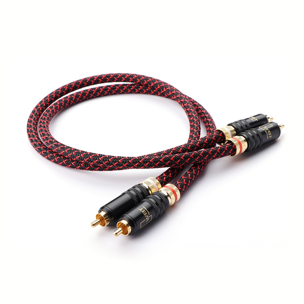 CANARE L-4E6S Hifi Audio Pure Copper HiFi Audio cable RCA Interconnect Cable with WBT-0144 RCA ...