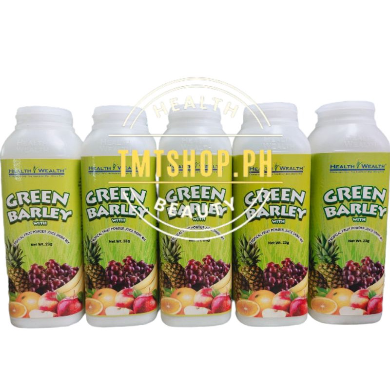 5 BOTTLES GREEN BARLEY POWDER JUICE | Shopee Philippines